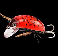 China Floating Small Minnow Bait Crank Beetle 8 Colors 3.8cm / 4.1g for sale