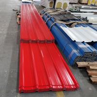 China Galvanized Corrugated Steel Roof Sheet 2.3-3.5mm DX52D Zinc Coated Metal Roofing Tile for sale