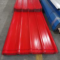 China Galvanized Corrugated Steel Roof Sheet 2.3-3.5mm DX52D Zinc Coated Metal Roofing Tile for sale