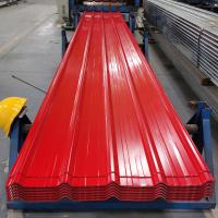 China Galvanized Corrugated Steel Roof Sheet 2.3-3.5mm DX52D Zinc Coated Metal Roofing Tile for sale