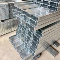 China Galvanized C Channel Steel Building Material 1.8mm 2.8mm 3mm Thickness Custom Length for sale