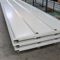 China Polyurethane Insulation Roof Sandwich Panel 50-120mm Thickness 1150mm Width Prefabricated Building for sale