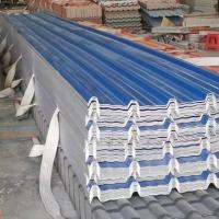 China PVC Sunlight Roof Sheet 1.5mm Waterproof Corrugated Roof Tile B1 Fire Resistant for sale