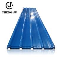 China Blue Color Prepainted Galvanized Steel Roof Sheet 1000-1220mm Corrugated Roofing Tile for sale