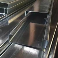 China Galvanized C Channel Steel Building Material 1.8mm 2.8mm 3mm Thickness Custom Length for sale