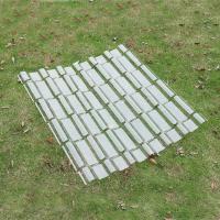 China 0.8-3.0mm Translucent Polycarbonate Wave Roofing Sheet Fireproof UV Resistant for sale