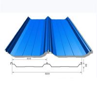 China DX51D Galvanized Steel Roofing Sheets Blue Color Metal Roof Sheet 30-60g/m2 Zinc Coating for sale