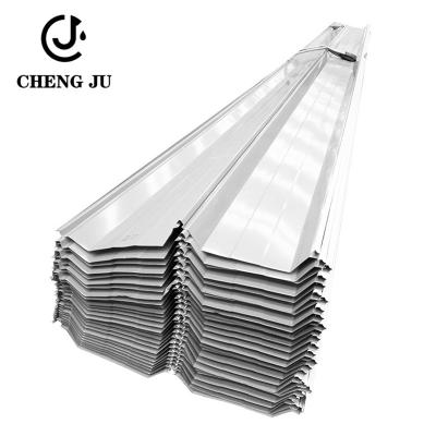 China White Color Coated Galvanized Corrugated Steel Roofing Sheet 30-60g/m2 Zinc DX52D for sale