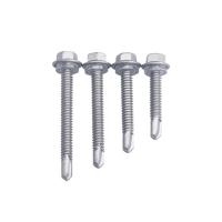 China 304 Stainless Steel Hex Washer Head Self Drilling Screw with EPDM Washer for Roofing for sale