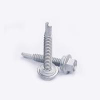 China 304 Stainless Steel Hex Washer Head Self Drilling Screw with EPDM Washer for Roofing for sale