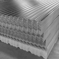China Black PVC Glazed Corrugated Roofing Sheet 0.17-0.6mm Thickness 762mm Width for sale