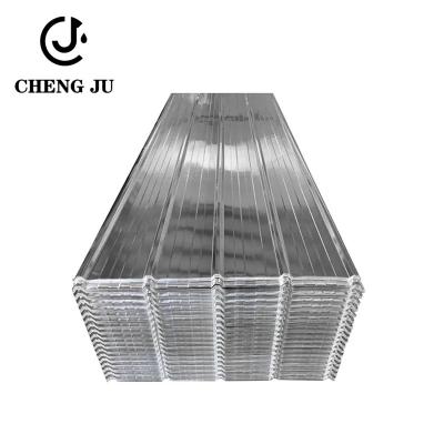 China Zinc Aluminum Galvanized Corrugated Steel Sheet 0.12-4.75mm SGCC Roofing for sale