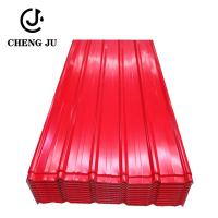 China Colored Corrugated Galvanized Steel Roofing Sheets 0.12-1.2mm Thick 1000-12000mm Length for sale