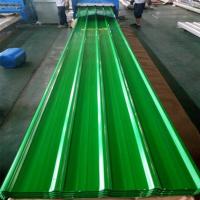 China Colored Corrugated Galvanized Steel Roofing Sheets 0.12-1.2mm Thick 1000-12000mm Length for sale