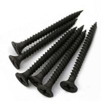 China Gypsum Board Screw Drywall Bugle Head Black Tapping Countersunk Head Self Tapping Screw 25mm to 125mm for sale
