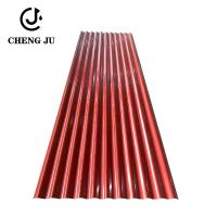 China Colored Galvanized Steel Sheets S350 Aluzinc Corrugated Roofing 600-1500mm for sale