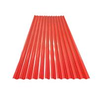China Colored Galvanized Steel Sheets S350 Aluzinc Corrugated Roofing 600-1500mm for sale