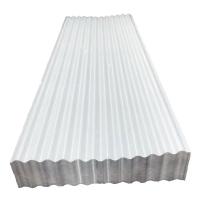 China White PVC Roof Tiles Waterproof Fiber Glazed Resinvilla Tile 1.5mm-3.0mm Thickness for sale