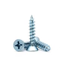 China Galvanized Cross Recessed Countersunk Head Self Tapping Screw 90mm125mm Zinc Plated for sale