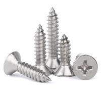 China Stainless Steel Self Tapping Screw M2-M8 Countersunk Head ISO Standard for General Industry for sale