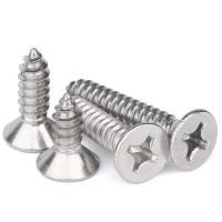 China Stainless Steel Self Tapping Screw M2-M8 Countersunk Head ISO Standard for General Industry for sale