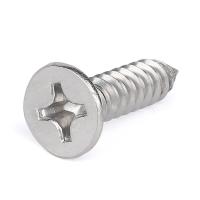 China Stainless Steel Self Tapping Screw M2-M8 Countersunk Head ISO Standard for General Industry for sale