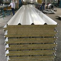China PU PIR Sandwich Panel 950mm 1050mm Roof Panel Color Steel Insulated Building Material for sale