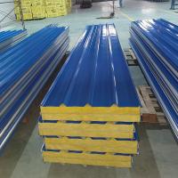 China Prefabricated Phenolic Sandwich Roof Panel 50-150mm Thick 1-11.8m Length Color Coated Steel for sale