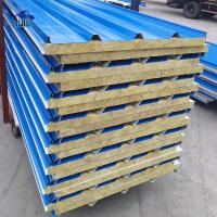 China Prefabricated Phenolic Sandwich Roof Panel 50-150mm Thick 1-11.8m Length Color Coated Steel for sale