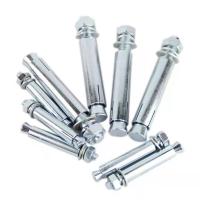 China Hot Dip Galvanized Sleeve Anchor Bolts Metal Expansion Screw Custom Size for sale