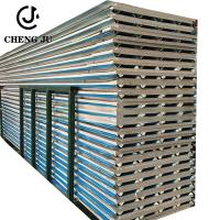 China Polyurethane Fireproof Rock Wool Sandwich Panel Roofing Building Material 50-200mm Core for sale