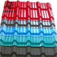 China Color Coated Galvanized Steel Roof Sheets 0.15-1.2mm DX52D for Roofing for sale