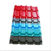 China Color Coated Galvanized Steel Roof Sheets 0.15-1.2mm DX52D for Roofing for sale