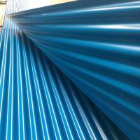 China PVC Synthetic Resin Corrugated Roofing Tile 1.13m Wide Waterproof Glazed T Shape for sale
