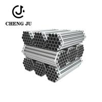 China Hot Dip Galvanized Steel Round Pipe 0.8-12.75mm ERW Welded Steel Pipe for sale