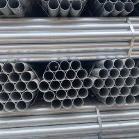 China Hot Dip Galvanized Steel Round Pipe 0.8-12.75mm ERW Welded Steel Pipe for sale