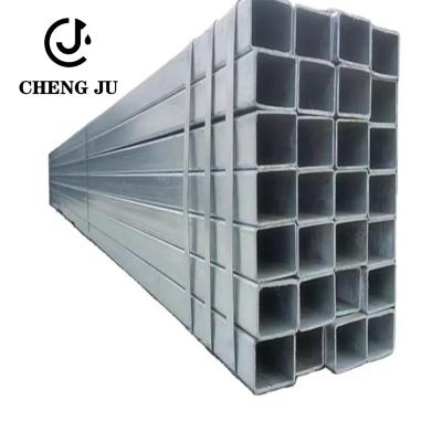 China Hot Dip Galvanized ERW Steel Square Tube 0.6-25mm Thickness 10-450mm Width for sale