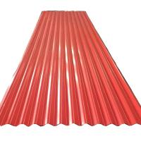 China Colour Coated Roofing Sheet Galvalume Dx54d Corrugated Galvanized Sheet Metal for sale