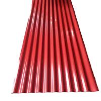China Red Corrugated Metal Roofing Wave Panel ASA PVC Glazed Colored Corrugated Roofing Sheet Tiles for sale