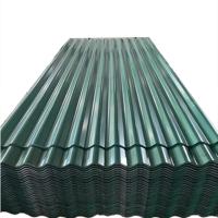 China Deep Green PVC Corrugated Roofing Sheet 0.12-4.0mm Thickness Wave Panel Tile for sale