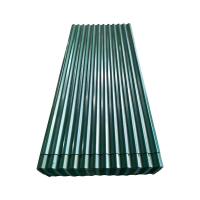 China Deep Green PVC Corrugated Roofing Sheet 0.12-4.0mm Thickness Wave Panel Tile for sale