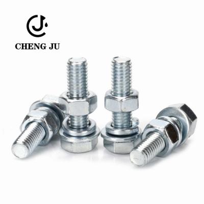 China Oxidized Blackened Stud Bolt 8.8 Grade Stud Tooth Stick High Strength Stud Bolt Screw for sale