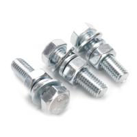 China Oxidized Blackened Stud Bolt 8.8 Grade Stud Tooth Stick High Strength Stud Bolt Screw for sale
