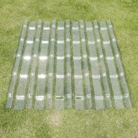 China Bamboo Joint Polycarbonate Clear Roof Panels 0.6-2.5mm Frp Translucent Sheet for sale