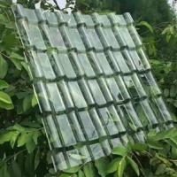 China Bamboo Joint Polycarbonate Clear Roof Panels 0.6-2.5mm Frp Translucent Sheet for sale