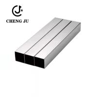 China Cold Rolled Stainless Steel Square Hollow Pipe 0.6mm-5.0mm Thickness Custom Length for sale