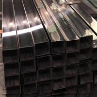 China Cold Rolled Stainless Steel Square Hollow Pipe 0.6mm-5.0mm Thickness Custom Length for sale