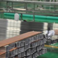 China Cold Rolled Stainless Steel Square Hollow Pipe 0.6mm-5.0mm Thickness Custom Length for sale