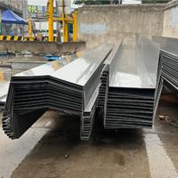 China Stainless Steel Rain Gutter 0.2-3.0mm Thickness Up to 4m Length for Roofing for sale
