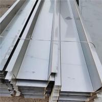 China Galvanized Aluminum Rain Gutters 0.3-0.8mm Thickness 20ft Length for Villa House for sale